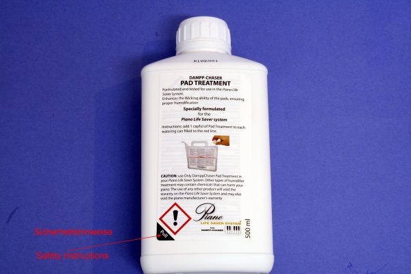 Dampp-Chaser Pad Treatment Liquid 500 ml Bottle