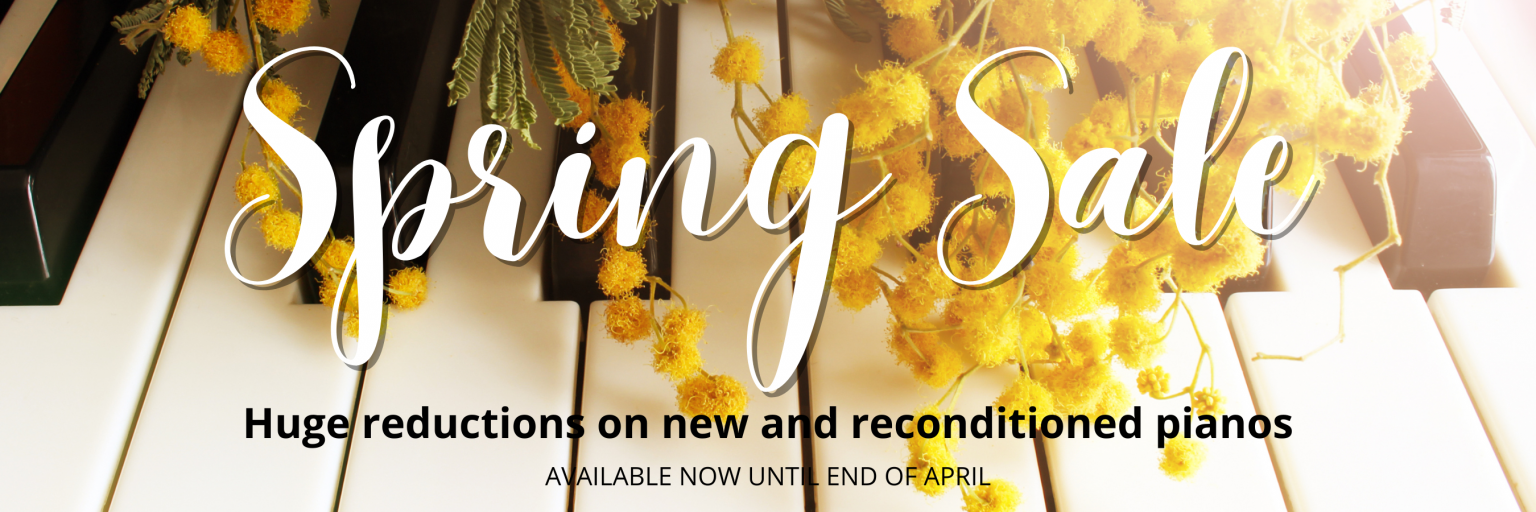 Spring Piano Sale 2024 - A. Hanna & Sons Pianos Ltd.